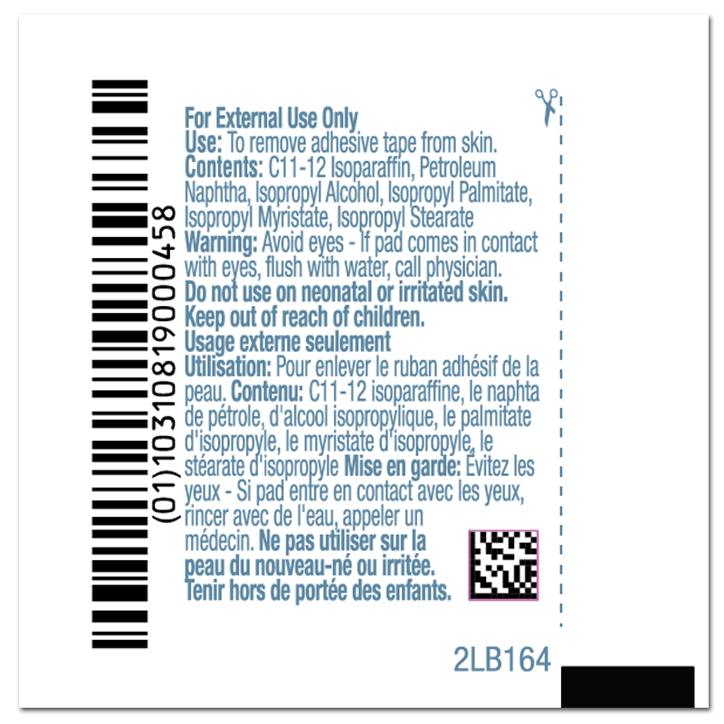 PDI Adhesive Tape Remover Pad | PDI Healthcare