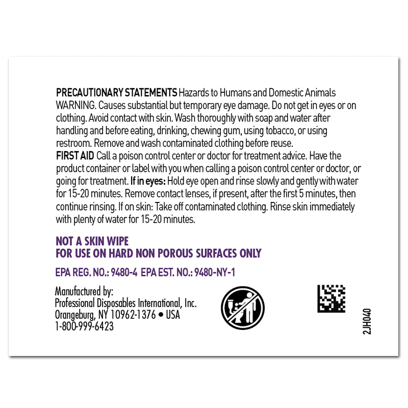 Super Sani-Cloth® Germicidal Disposable Wipe | PDI Healthcare