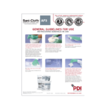 Sani-Cloth® AF3 Germicidal Disposable Wipe | PDI Healthcare