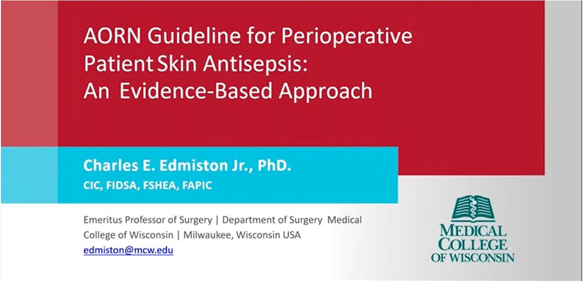 AORN Guideline for Perioperative Patient Skin Antisepsis: An Evidence ... AORN Guideline for Perioperative Patient Skin Antisepsis: An Evidence ...